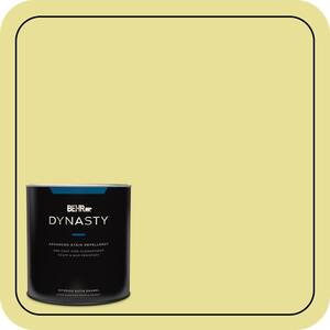 BEHR PREMIUM PLUS 8 oz. #P340-3 Reviving Green Satin Enamel Interior ...