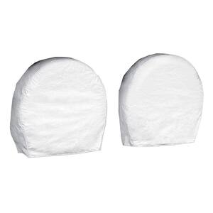 Classic Accessories White RV Wheel Cover, 30" - 33" Diameter, 9" Tire ...