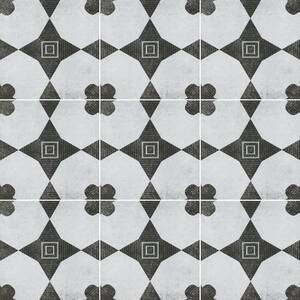 MSI Take Home Tile Sample-Azila Encaustic 8 in. x 8 in. Matte Porcelain ...