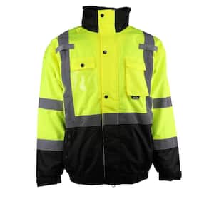 PIP Men's Medium Hi Vis ANSI Type R Class-3 Rip Stop Premium Plus ...