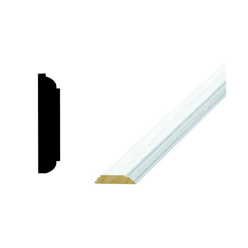 Woodgrain Millwork WM 9781 3/8 in. x 1-3/4 in. Primed Finger-Jointed ...