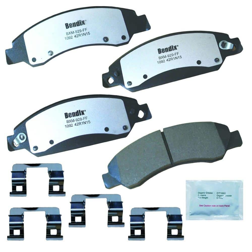 Bendix Fleet Metlok Disc Brake Pad Set 2016-2017 BMW X5 MKD1092FM - The ...