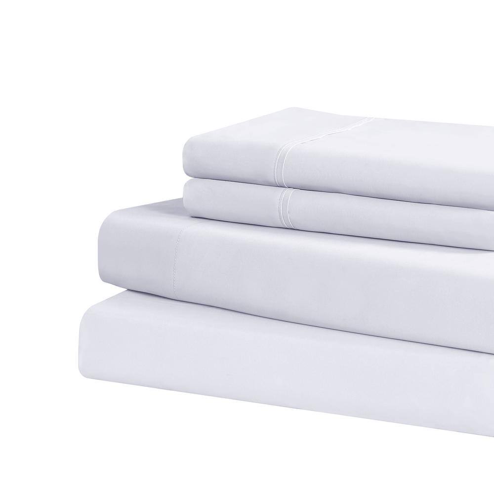 swift home Swift Home All-Season 8-Piece Blush Solid Color Microfiber ...