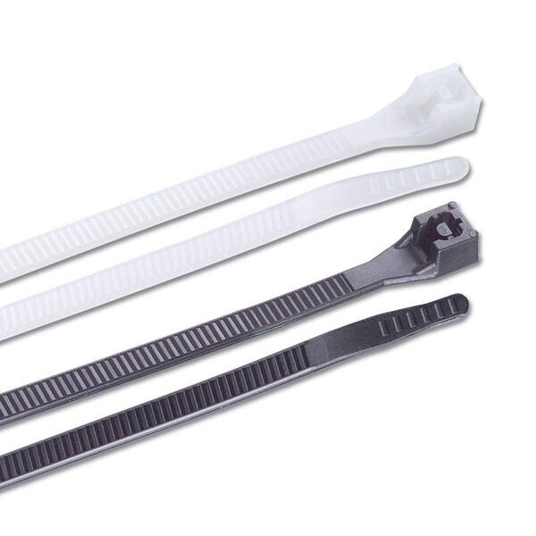 Commercial Electric 200 Pc. Cable Tie Assortment Black/Natural 777309 ...