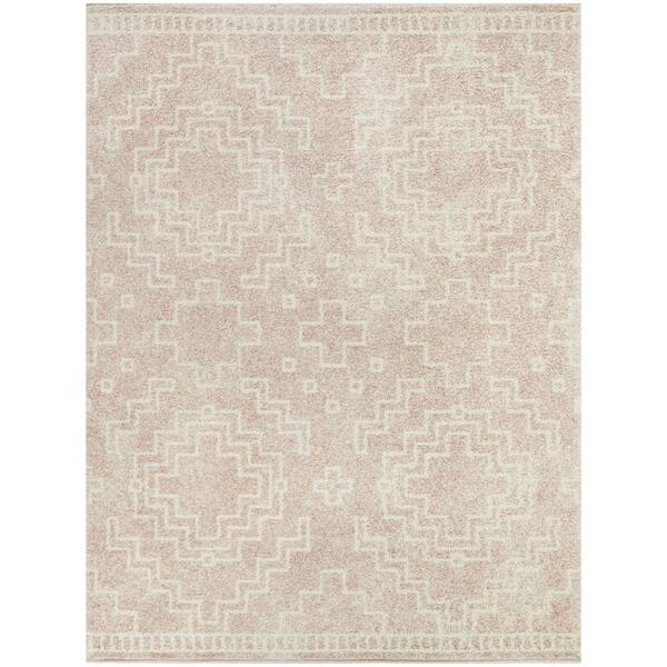 BALTA Vincenzo Pink 5 ft. 3 in. x 7 ft. Moroccan Area Rug 3099074 - The ...