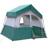 Zeus & Ruta 10 ft. x 8 ft. 5 Person Camping Tent Portable Easy Set Up ...