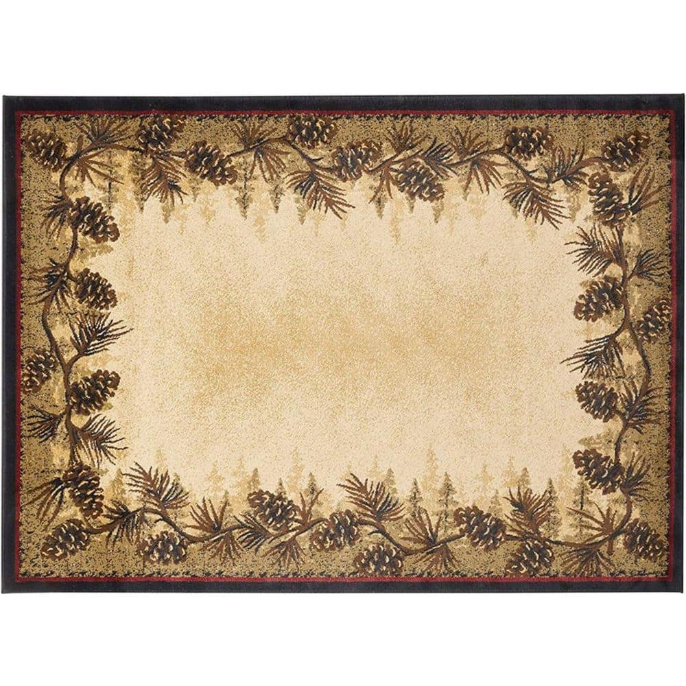 Mayberry Rug American Destination Multi-Colored 2 ft. x 4 ft ...