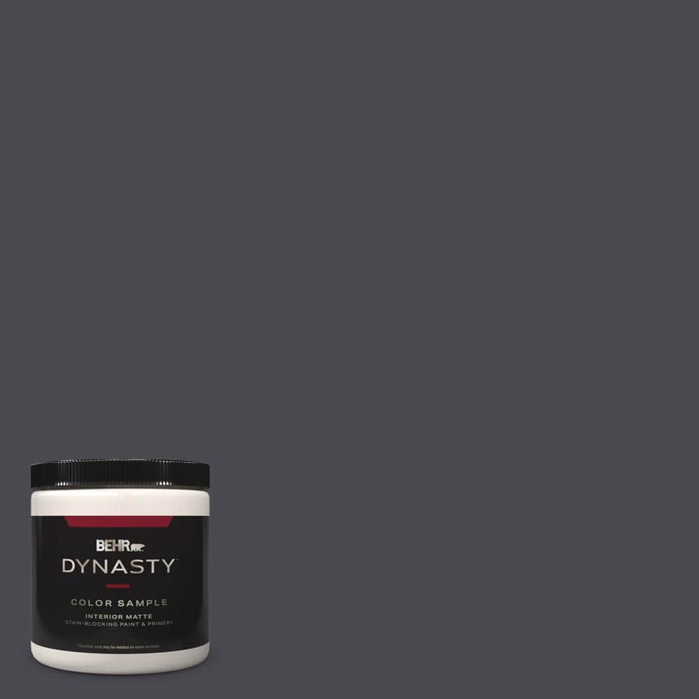 BEHR DYNASTY 8 oz. #N560-7 Limo-Scene One-Coat Hide Matte Stain ...