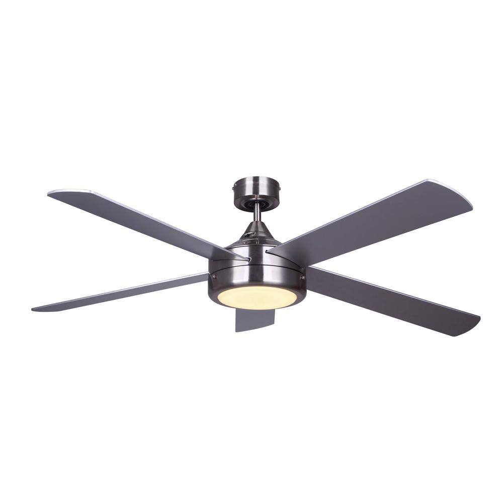 CANARM Solene 52 in. Integrated LED Ceiling Fan With Light Kit CF52SO25BN