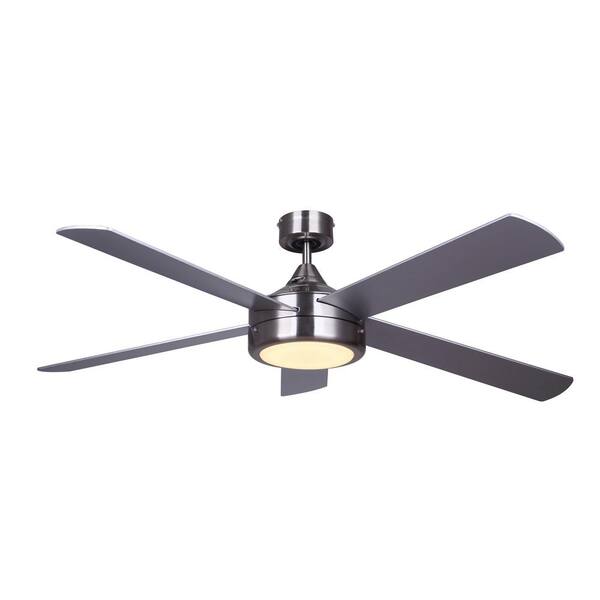 CANARM Solene 52 in. Integrated LED Ceiling Fan With Light Kit CF52SO25BN