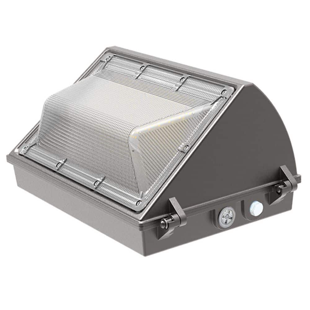 KOAOEIRS Waterproof 800-Watt Equivalent Integrated LED Wall Pack Light ...