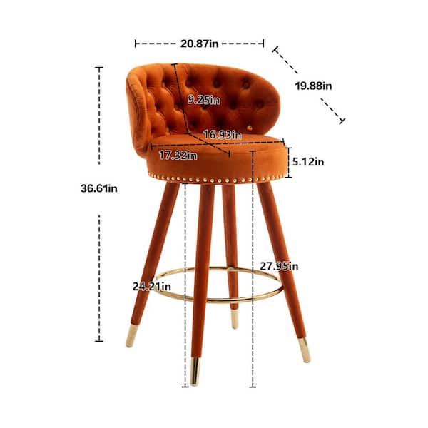 Copper coloured bar stools store