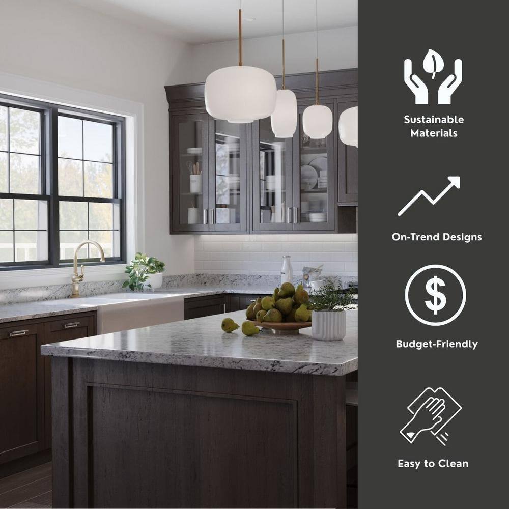 Buy Formica 4 ft. Laminate Countertop Kit Included in Textured White ...