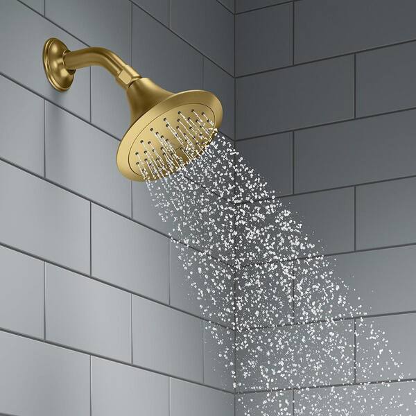 Gold - Fixed Shower Heads - The Home Depot