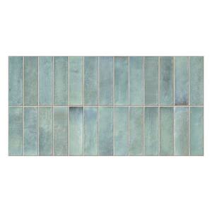Giorbello Spanish Lingot 12 in. x 24 in. x 9mm 3D Glazed Fluted ...