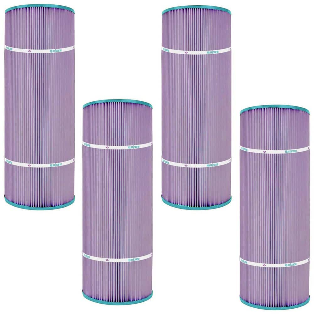 Hurricane 7 in. Dia Platinum Purple Pool Filter Cartridge Replacement 4 ...