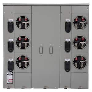 Siemens Uni-PAK 2-Gang 200 Amp Ringless Style Multi-Family Metering ...