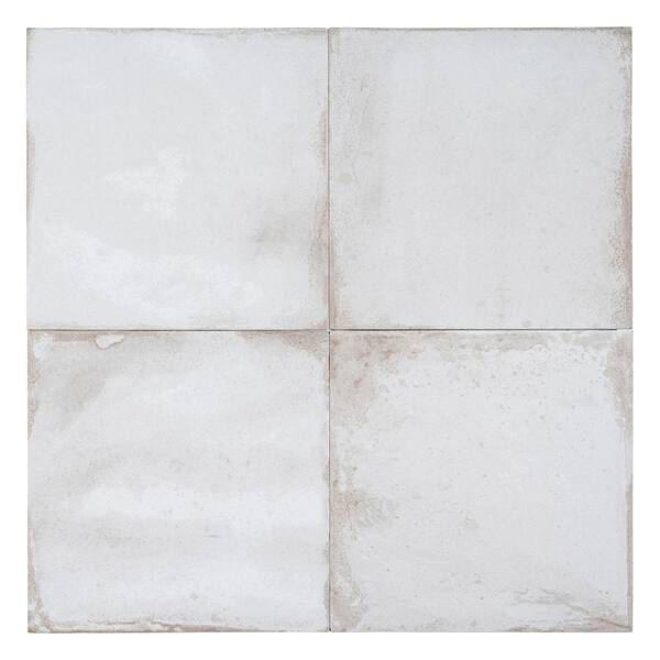 Reviews for ANDOVA Poise Nalo White Matte 8 in. x 8 in. Smooth Square ...