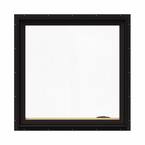 Andersen 33-3/4 in. x 35-15/16 in. 400 Series White Clad Wood Casement ...