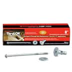 FastenMaster ThruLok 1/4 in. 8 in. External Hex Drive, Hex Head Wood ...