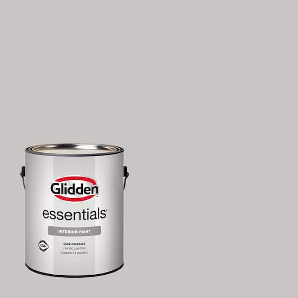 Glidden Essentials 1 gal. PPG0995-3 Silver Band Eggshell Interior Paint ...