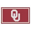 FANMATS NCAA University of Oklahoma 3 ft. x 5 ft. Ultra Plush Area Rug ...