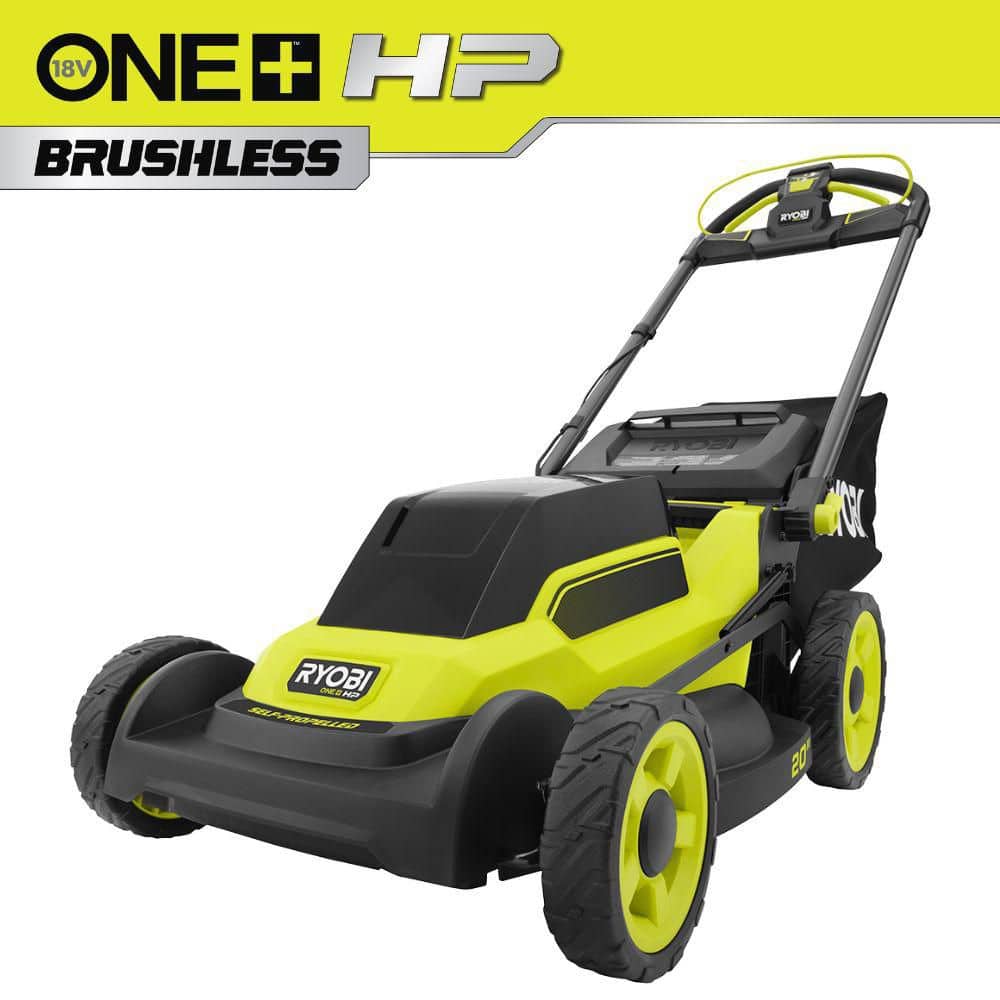 Reviews for RYOBI ONE+ HP 18V Brushless 20 in. Cordless Battery Walk ...