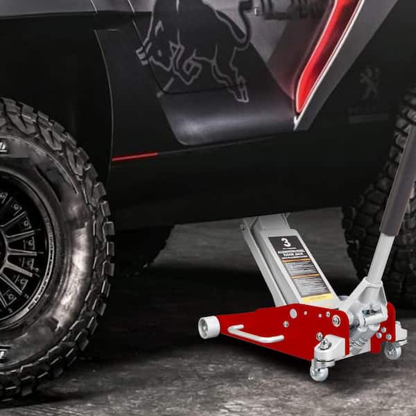 Aluminum Big Red Low Profile Aluminum & Steel Floor Jack - 1.5 Ton ...