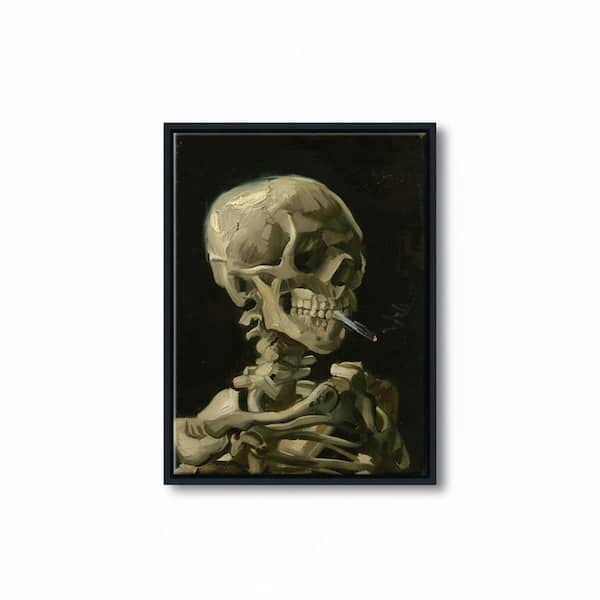 Skull of a Skeleton Framed Wall Art 17 in. x 13 in. LINBQ281 - The Home ...