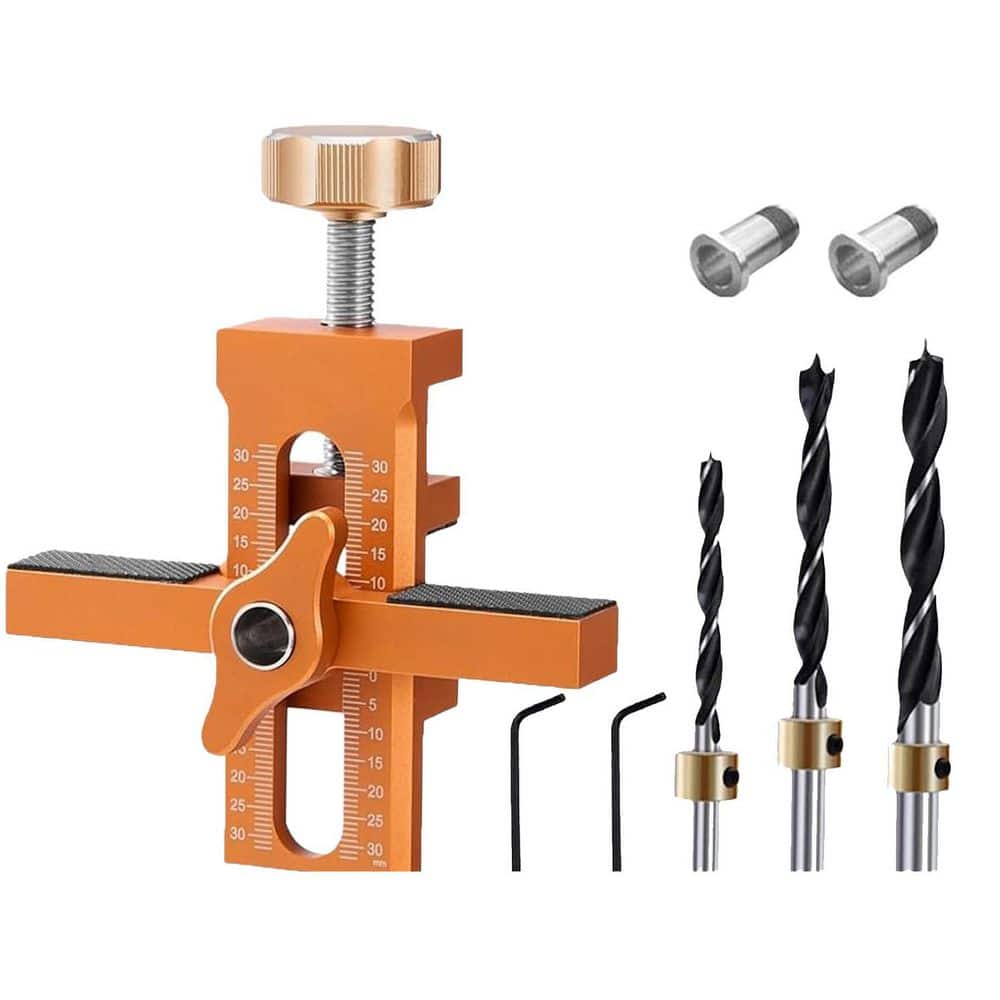 Aluminium Alloy 2-in-1 Cabinet Door Installation Jig with Adjustable ...