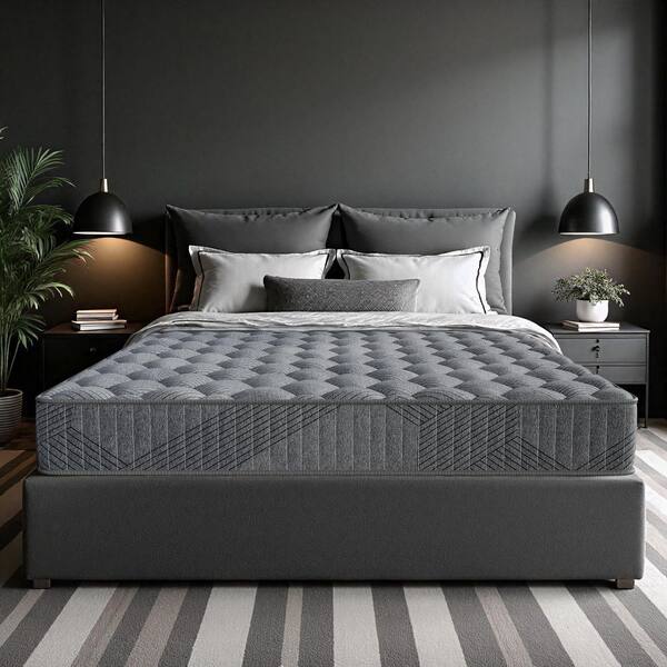 Babo Care Full Firm Hybrid Gel Memory Foam 12 in. Advanced Anti-Static ...