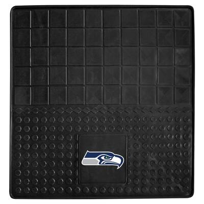 FANMATS Seattle Seahawks 18 in. x 27 in. 2-Piece Heavy Duty Vinyl Car ...