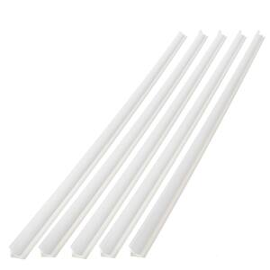 Fasade 18 in. J-Trim in Matte White 92101 - The Home Depot