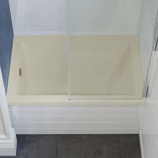 Swiss Madison Voltaire 48 in. x 32 in. Acrylic Rectangular Soaking ...