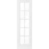 Krosswood Doors 24 in. x 80 in. 10-Lite Solid Core MDF Primed Interior ...