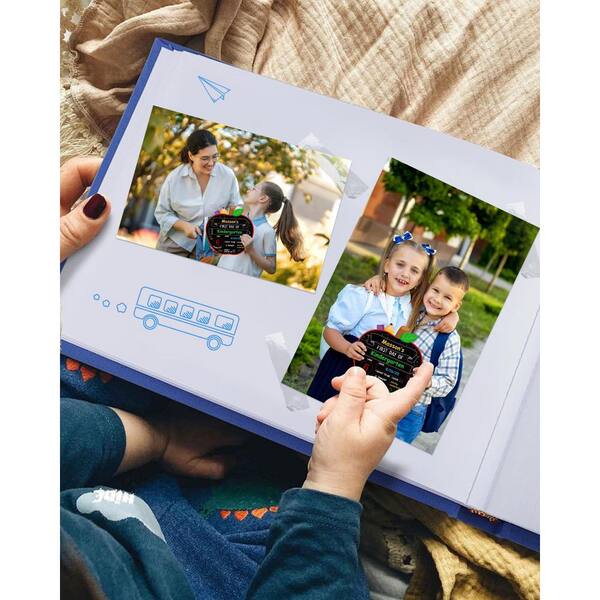 Afoxsos 1-Pack 12 x 8.5 in. Double-Sided First and Last Day of School ...