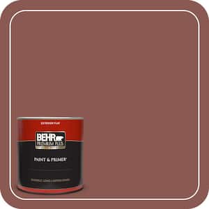 BEHR PREMIUM PLUS 5 gal. #MQ1-20 Rust Flat Low Odor Interior Paint ...