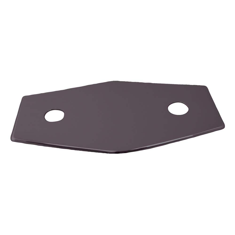 Westbrass Two-Hole Remodel Cover Plate for Bathtub and Shower Valves ...