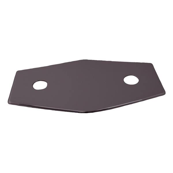 Westbrass Two-Hole Remodel Cover Plate for Bathtub and Shower Valves ...