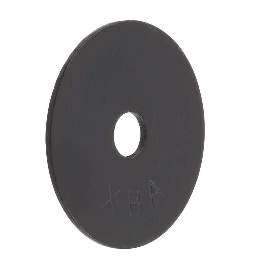DECKMATE 1/4 in. x 1-1/2 in. Black Deck Bolt Exterior Fender Washer ...