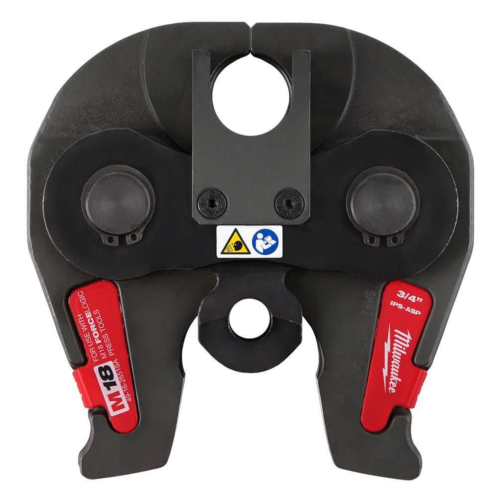Milwaukee 3/4 in. Stainless Steel Apollo Smartpress Press Tool Jaw for ...