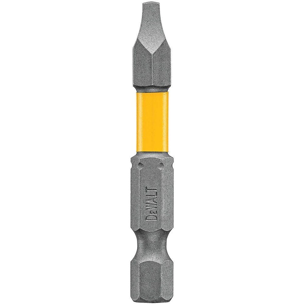DEWALT MAXFIT 2 in. #2 Steel Square Drive Power Bit DWA2SQ2MFB - The ...