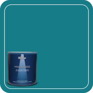 BEHR PREMIUM PLUS 1 gal. #PPU13-01 Caribe Satin Enamel Low Odor ...