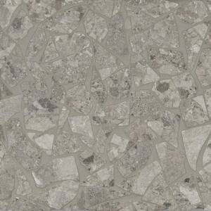 Bedrosians Sample-Frammenta 4 in. x 5 in. Light Grey Porcelain Mosaic ...