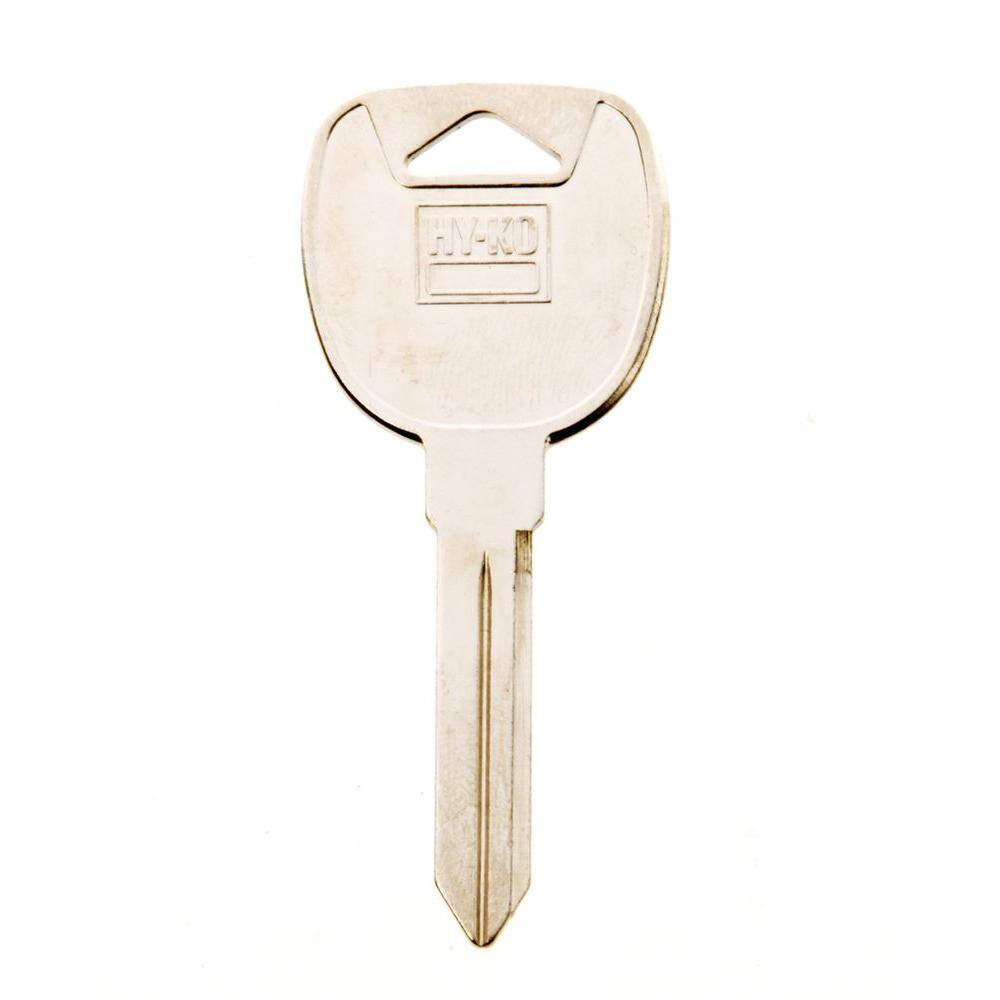 HY-KO Blank General Motors Key 11010B91 - The Home Depot