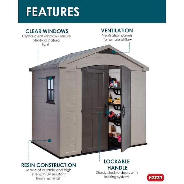 Keter Stronghold Resin Storage Shed Parts List - Infoupdate.org
