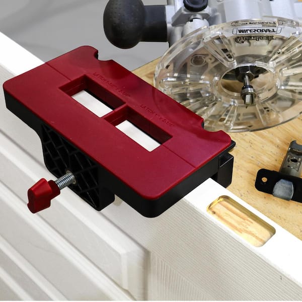 Milescraft Hinge Jig-Door Hinge Kit for Routers, 2-1/2 in. to 4-1/2 in ...