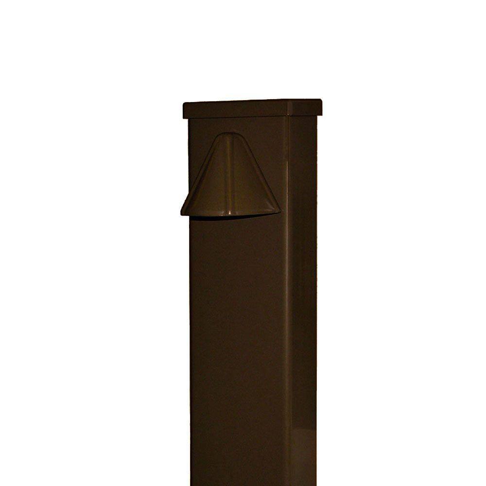 Nightscaping 1-Light Pathway Light Cast Aluminum Phosphatized Steel ...