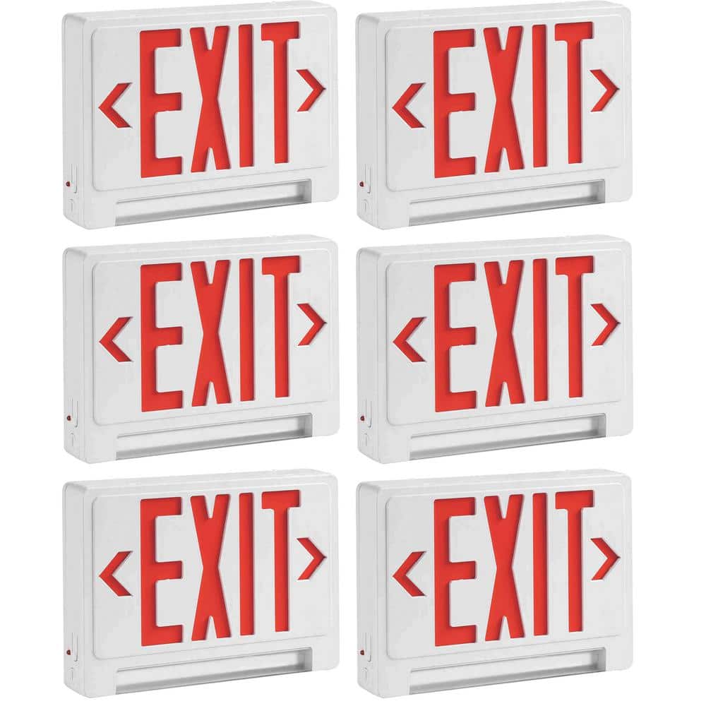 CIATA Ultra Bright Energy-Efficient Lighted Exit Signs Integrated LED ...