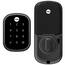 Yale Assure Lock Black Suede Single Cylinder Deadbolt with Touchscreen ...